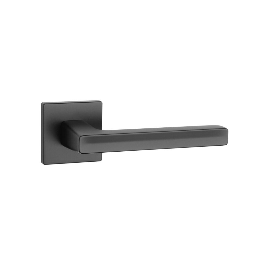 Pea on Square Rosette | Strong Square Internal Door Handles | Tev Handles